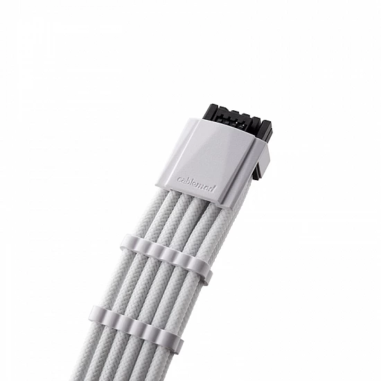 CableMod PRO ModMesh 12VHPWR Cable Extension Kit - white