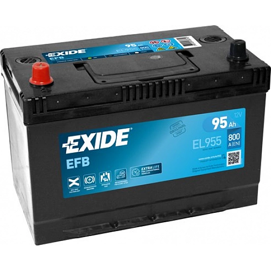Exide EFB EL955 vehicle battery EFB (Enhanced Flooded Battery)